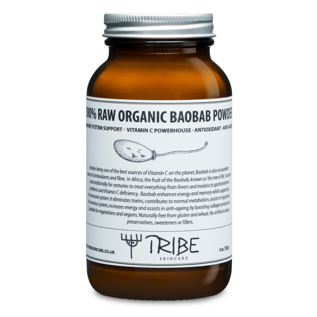 100% Raw Organic Baobab Powder - Tribe Skincare
